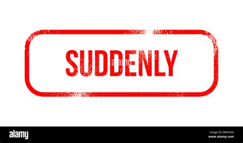 Suddenly Stamp Hi Res Stock Photography And Images Alamy