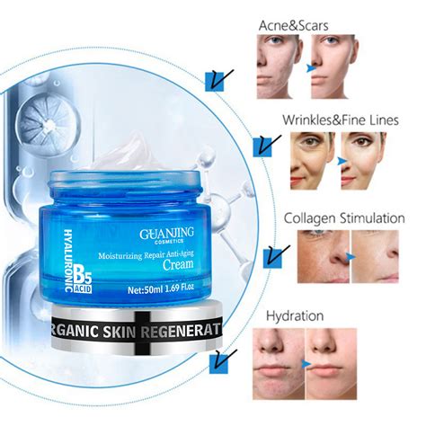 Guanjing Hyaluronic Bs Acid Moistusing Anti Aging Cream 50 ML Bcute Kw