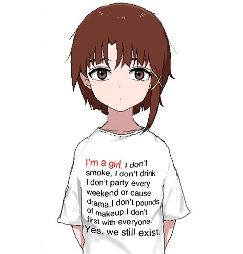 Safebooru 1girl Aiu404l Brown Eyes Brown Hair Clothes Writing English Text Hair Ornament