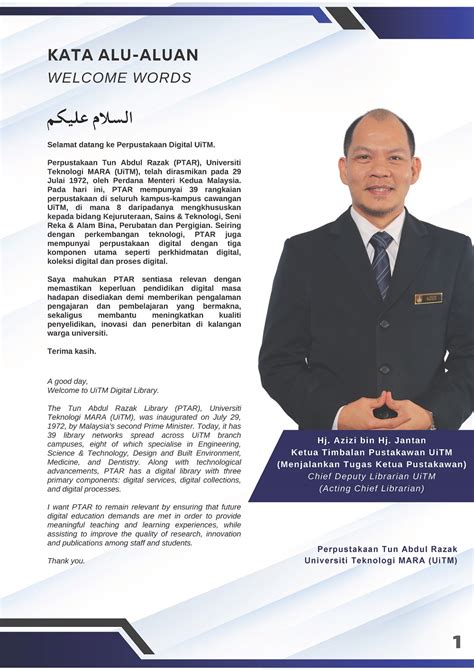 Ptar Publications Uitm Library