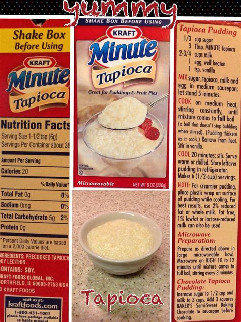 Tapioca Pudding Artofit