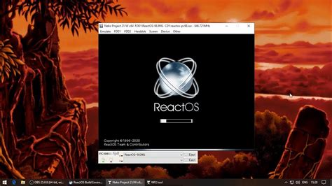 Reactos Dev Nightly Live Cd Boot Up On Pc Youtube