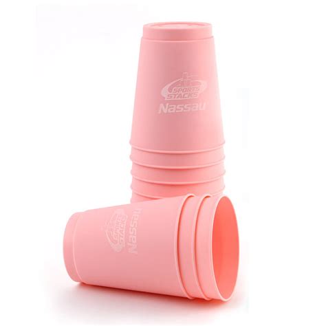 낫소 스포츠 스택스 12개입 핑크 스피드 컵쌓기 보드게임 온채널