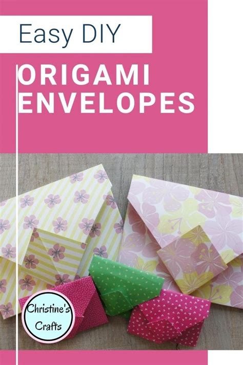 How To Make A Cute Origami Envelope With No Tape Or Glue Origami