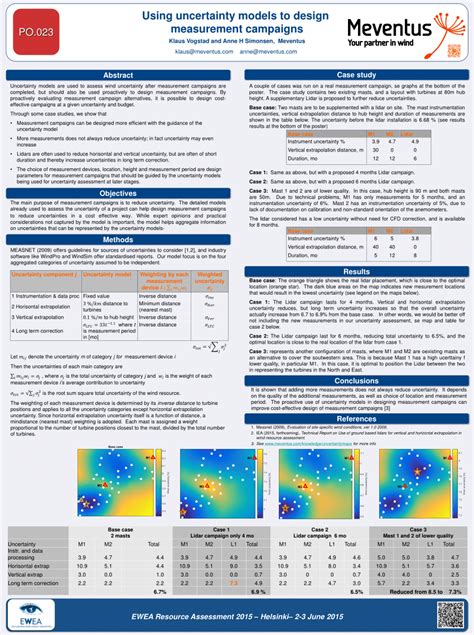 Pdf Using Uncertainty Models To Design Measurement Campaigns