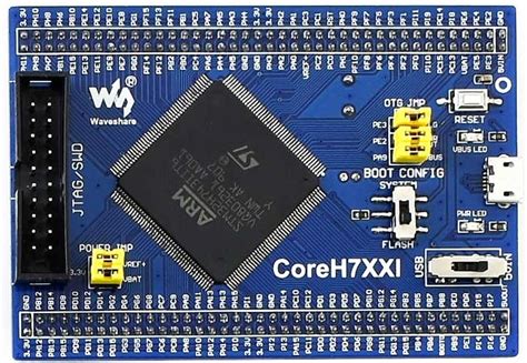 Waveshare Coreh743i Stm32 Stm32h743iit6 Mcu Core Board Full Io Expander