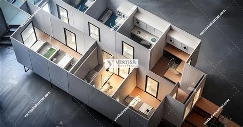 Modular Lab Unit Vertisa Industrial Corporation Mobile Clinics