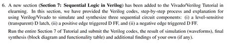 Solved A New Section Section Sequential Logic In Chegg