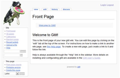 Floating Octothorpe Setting Up A Wiki With Gitit