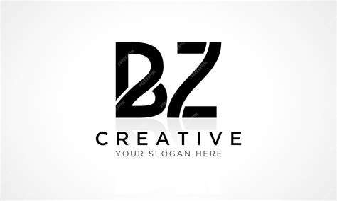 Modèle Vectoriel De Conception De Logo De Lettre Bz Création De Logo