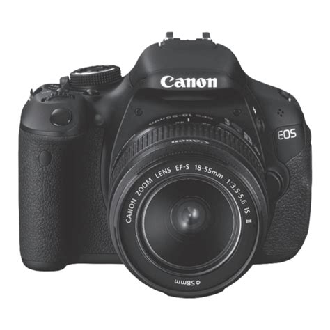 CANON EOS 600D KURZANLEITUNG Pdf-Herunterladen | ManualsLib