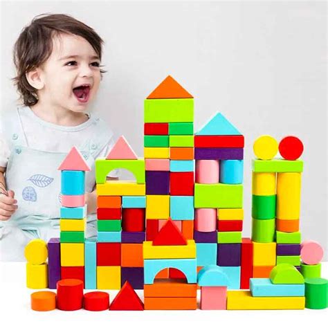 Blocs De Construction En Bois 40 Blocs Boutique Jouets En Bois