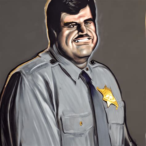 Karikatuur Van Sheriff Buford Pusser Creative Fabrica