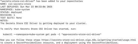 Secret Store Csi Driver In Kubernetes By Khaja Ehteshamuddin Ahmed