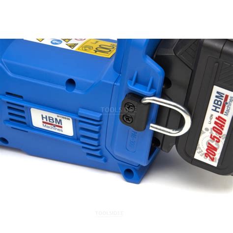 HBM Professionele Kettingzaag 20 Volt 5 0 AH Li Ion Met 250 Mm Blad
