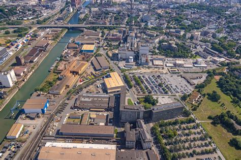 Duisburg Von Oben Firmengelände Der Firma Siemens Energy Global Gmbh