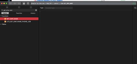 Oracle Stored Function PL SQL Source Not Showing Issue TablePlus TablePlus GitHub