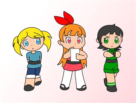 Fusionfall Powerpuff Girls By Gamefanppg By Darktonreturns On Deviantart