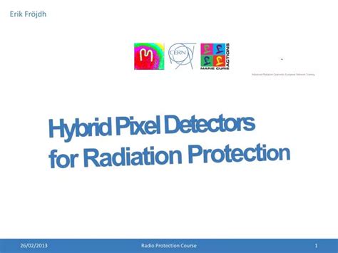 ppt hybrid pixel detectors for radiation protect ion powerpoint