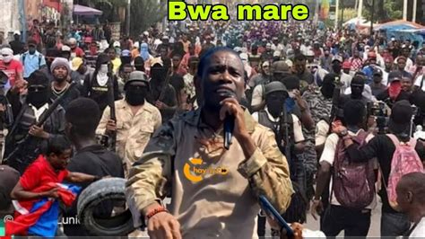 anmwey Guy Philippe met pyel atè gwo panik Pòtoprens Babekyou