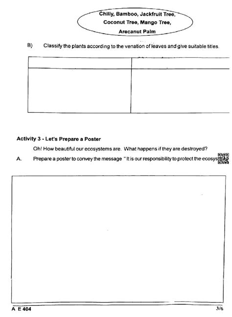 Class 4 Evs Onam Exam Question Paper 2024 25 Kerala Std 4 First Term