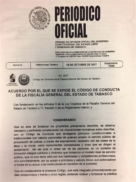 Codigo Conducta Fge Pdf