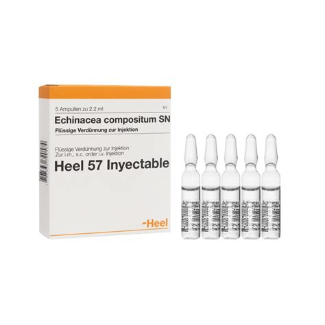 Echinacea Compositum Ampolla De Heel Línea Vital Droguería 5084