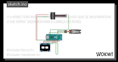 Robo Arduino Nano Wokwi Esp32 Stm32 Arduino Simulator