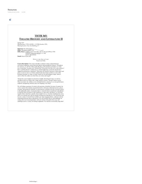Thtr 365 Lecture Notes 1 16 Warning Tt Undefined Function 32