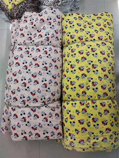 Polyester Spun Prints Fabric Block Print Multicolour At Rs 300 Kg In
