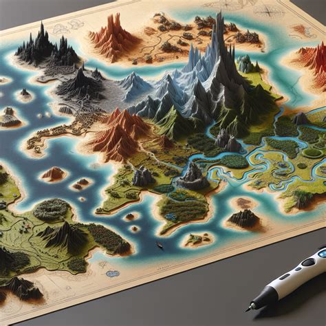 Can You Create A Fantasy Map For A Game With A D Pen CyberGuardian