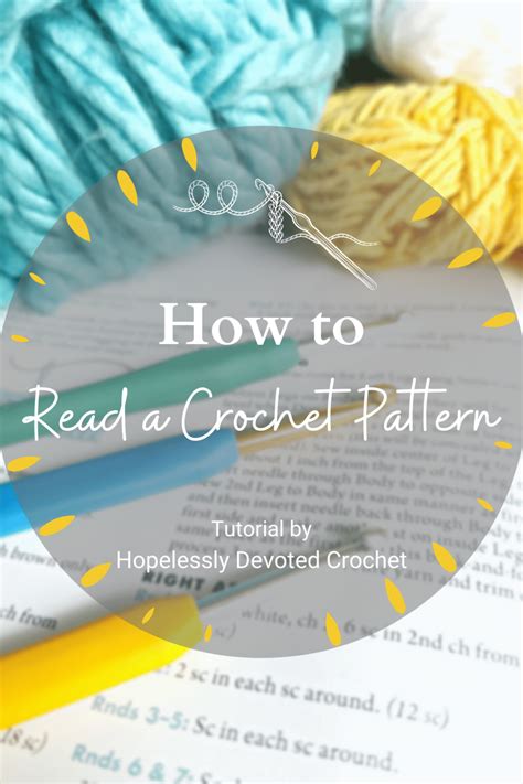 How To Read A Crochet Pattern Hopelessly Devoted Crochet