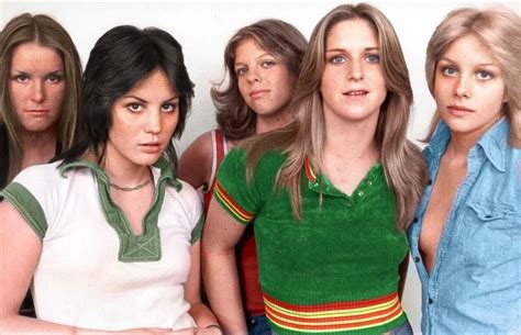 The Runaways Circa 1976 Joan Jett Lita Ford Sandy West