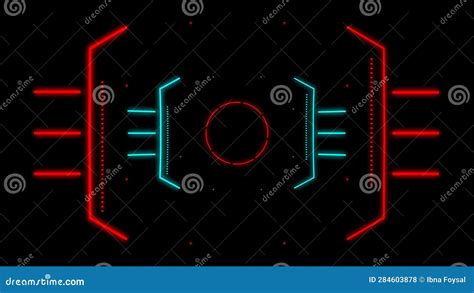 All Hud For Action Text Target Display Mark Etc Overlay Effects Stock