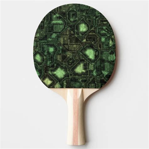 Computer Circuit Background Ping Pong Paddle Zazzle In 2024 Ping