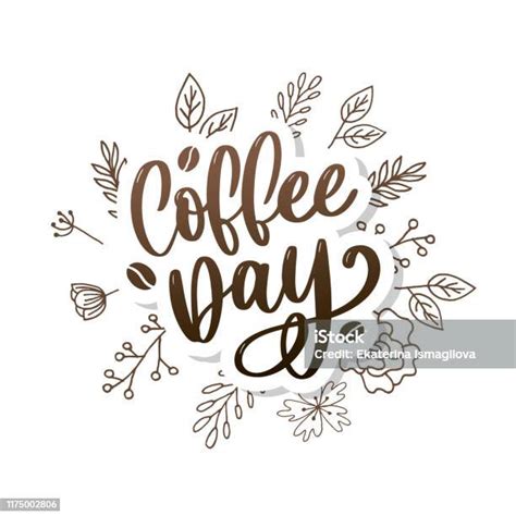10月1日 国際コーヒーデー ロゴ世界コーヒーの日ロゴ白い背景にアイコンベクトルイラスト アルバニアのベクターアート素材や画像を多数ご用意