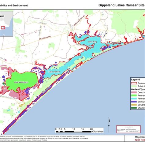 Wetland Types Within The Gippsland Lakes Ramsar Site Based On Victorian Download Scientific