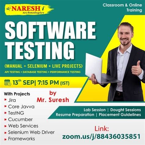 best software testing online training — naresh it avinash nit medium