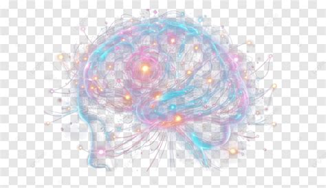 Human Silhouette With An Abstract Glowing Brain Neural Pathways Illuminated By Vibrant Energy