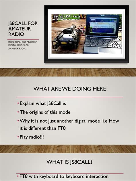 Js8call For Amateur Radio Pdf