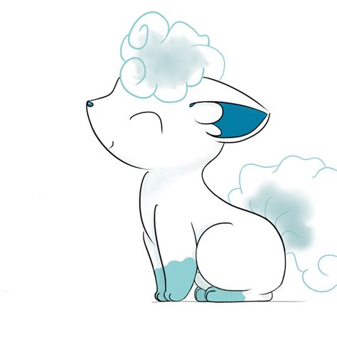 Alolan Vulpix By Frost8paw In 2023 Pokemon Pictures Alolan Vulpix