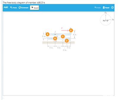 Solved Draw The Free Body Diagram Of The Entire Assembly And Chegg