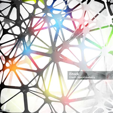 Sel Neuron Jaringan Sel Neuron Ilustrasi Medis Teknologi Jaringan Saraf