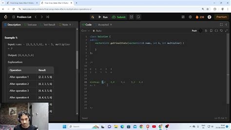 Final Array State After K Multiplication Operations I And Ii Weekly