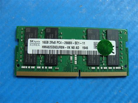 Dell 5400 So Dimm Sk Hynix 16gb 2rx8 Memory Ram Pc4 2666v Hma82gs6djr8n Vk