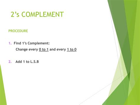 1s And 2s Complements Ppt