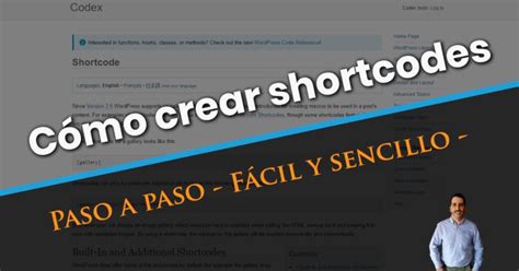 Cómo crear shortcodes en WordPress