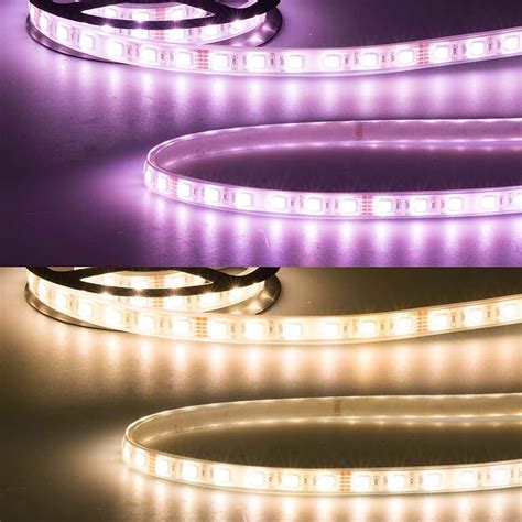 ISOLED LED AQUA RGB WW Flexband Streifen 24V 19W IP68 4in1 Chip 60 LED M Ab 110 22
