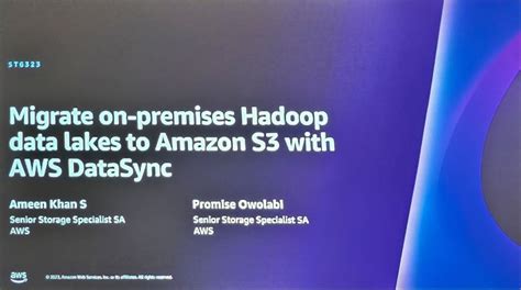 Migrate On Premises Hadoop Data Lakes To Amazon S3 With Aws Datasync Hyper Billing