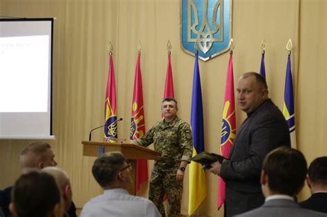 Проведено брифінг для Київської асоціації військових аташе Командувач Сил підтримки Збройних Сил